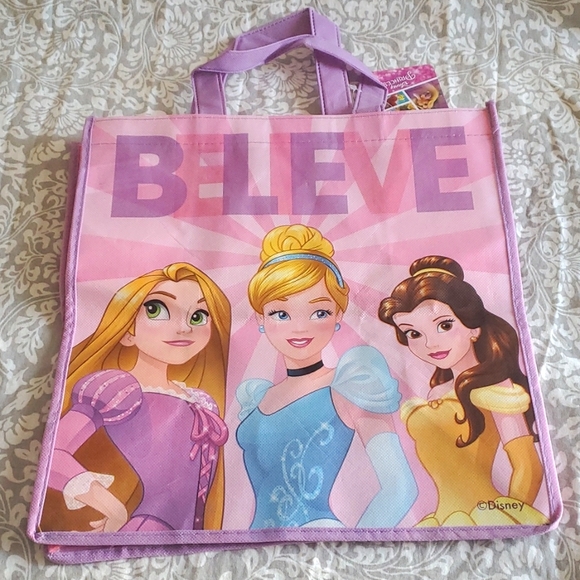 Disney | Accessories | New Disney Princess Reusable Tote Bag Nwt | Poshmark
